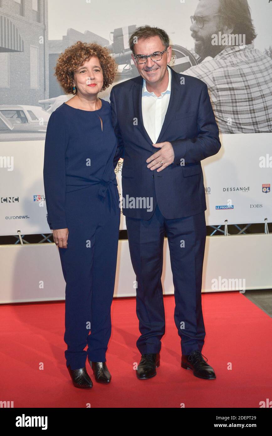 Laila Kimelfeld, David Kimelfeld attending the opening ceremony of 11th ...