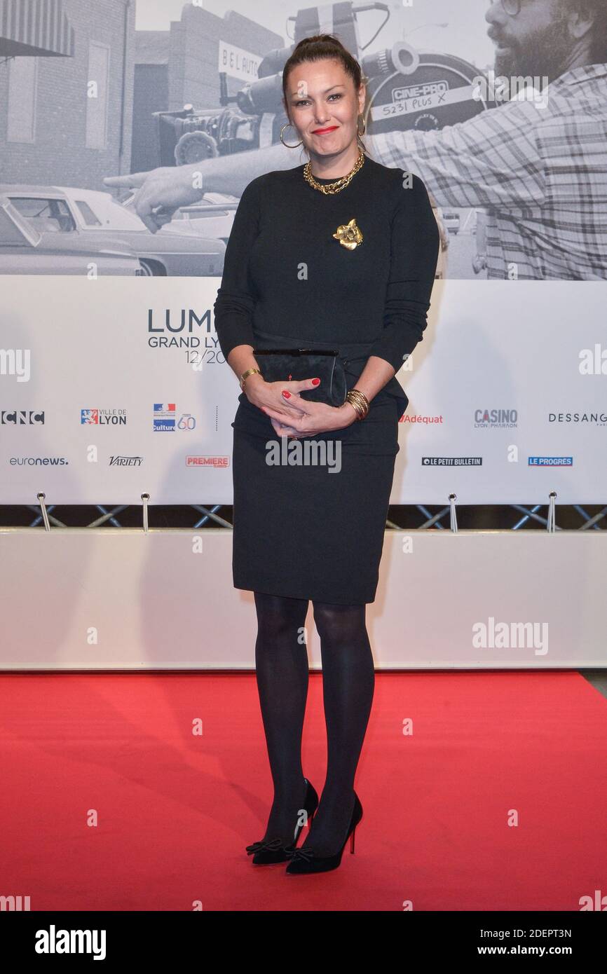 Karole Rocher attending the opening ceremony of 11th Lyon Lumiere ...