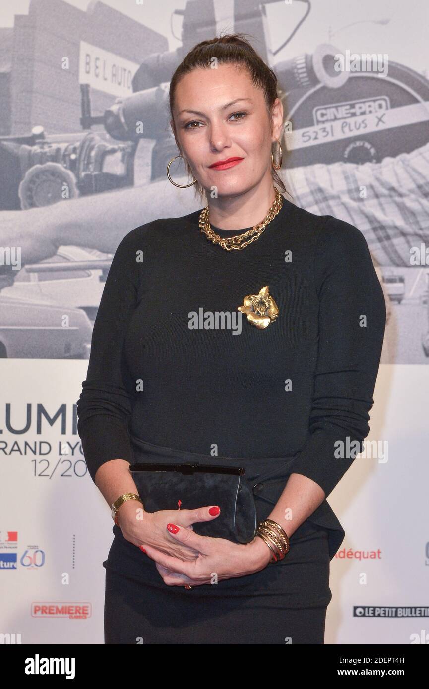 Karole Rocher attending the opening ceremony of 11th Lyon Lumiere ...