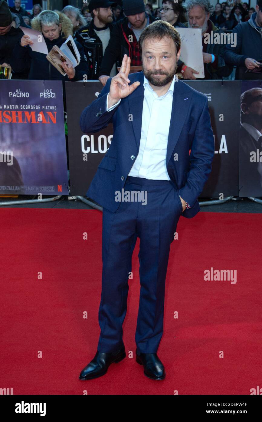 Stephen Graham attending The Irishman International Premiere and ...