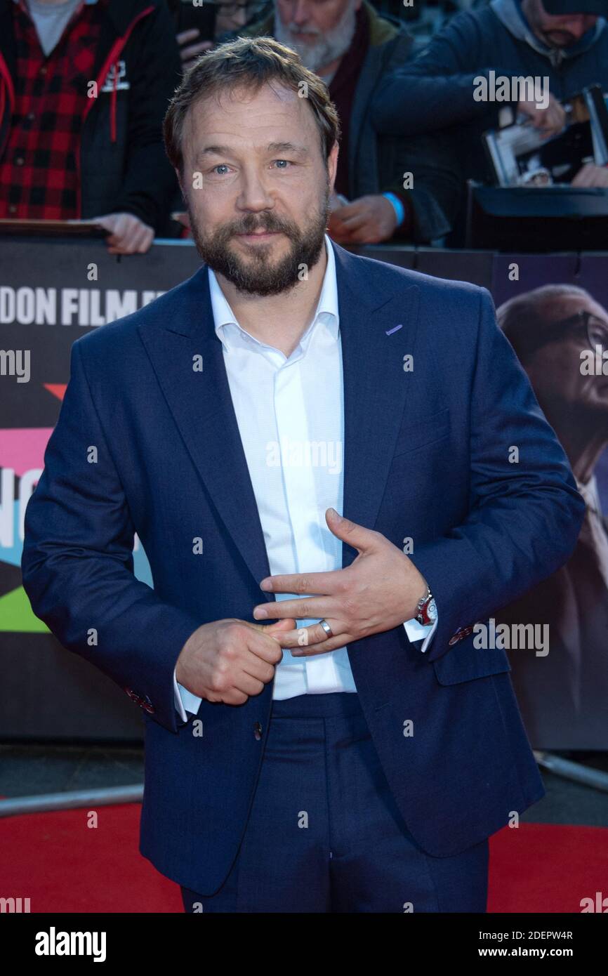 Stephen Graham attending The Irishman International Premiere and ...