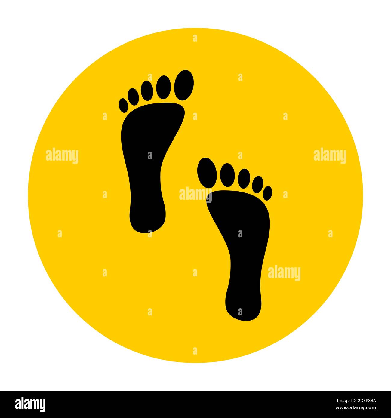 Wait Here, Keep Your Distance -and Practice Social Distancing Floor ...