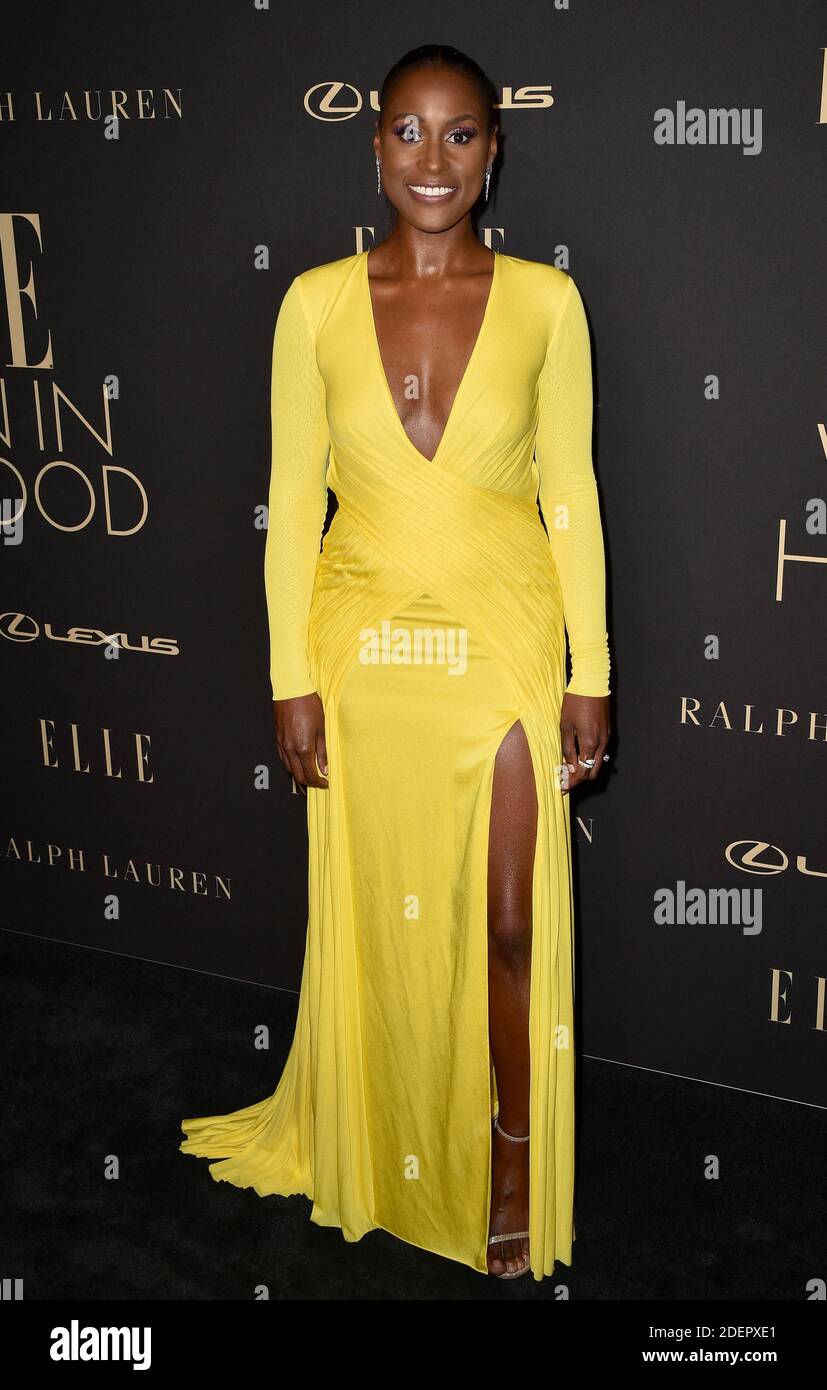 Issa Rae attends ELLE Women In Hollywood at the Beverly Wilshire Four ...