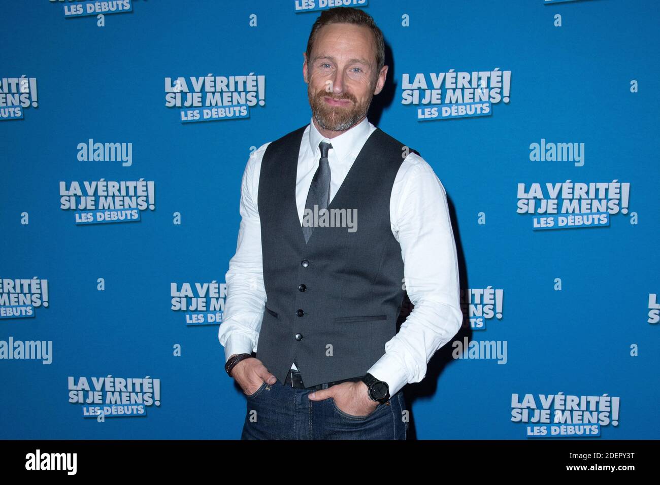 Frank Delay assiste a la Premiere du film La Verite Si Je Mens Les ...