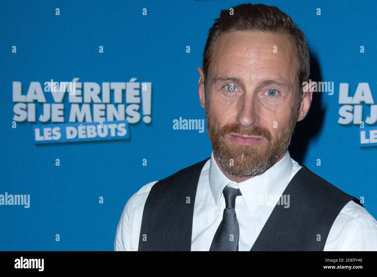 Frank Delay assiste a la Premiere du film La Verite Si Je Mens Les ...