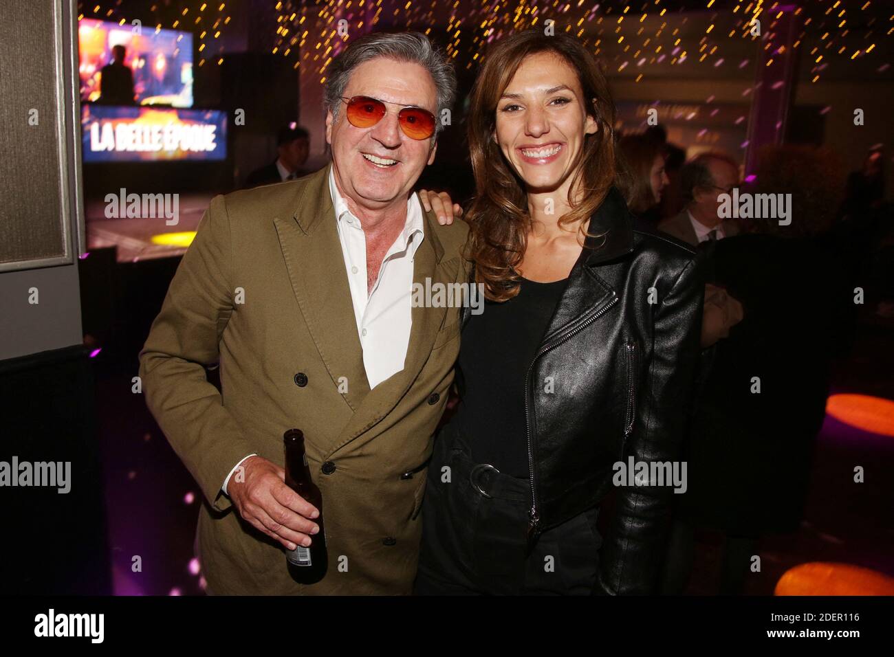 Daniel Auteuil et Doria Tillier lors de l'After Party de 'La Belle ...