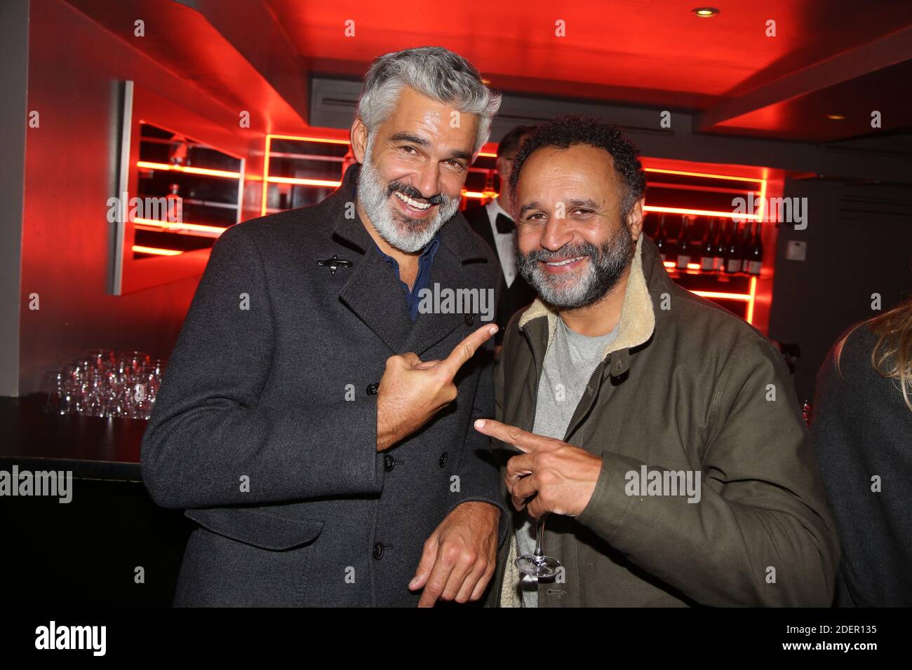 Francois Vincentelli et Yannig Samot lors de l'After Party de 'La Belle ...