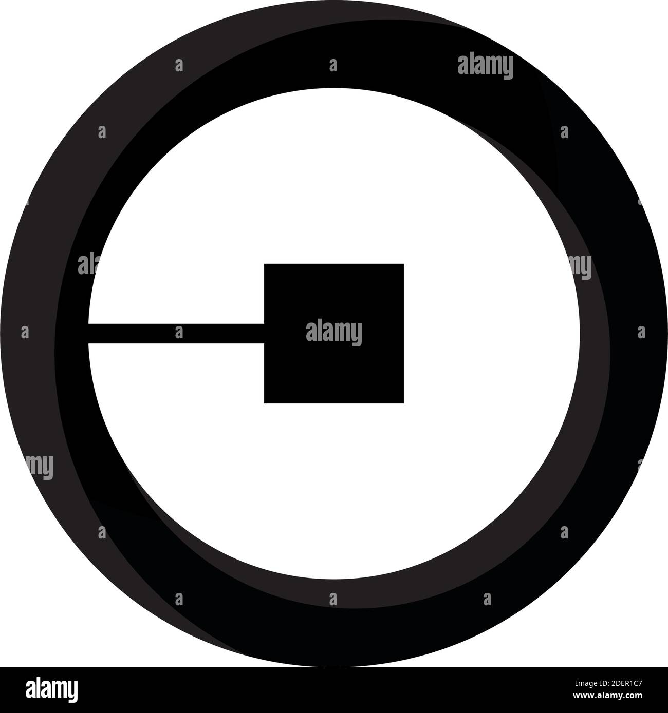 uber social media logo flat style icon Stock Vector Image & Art - Alamy