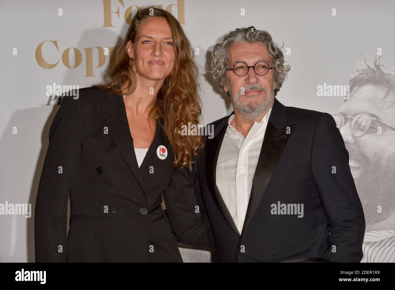 Alain Chabat and wife Tiara Comte Chabat attending the Lumiere Award ...