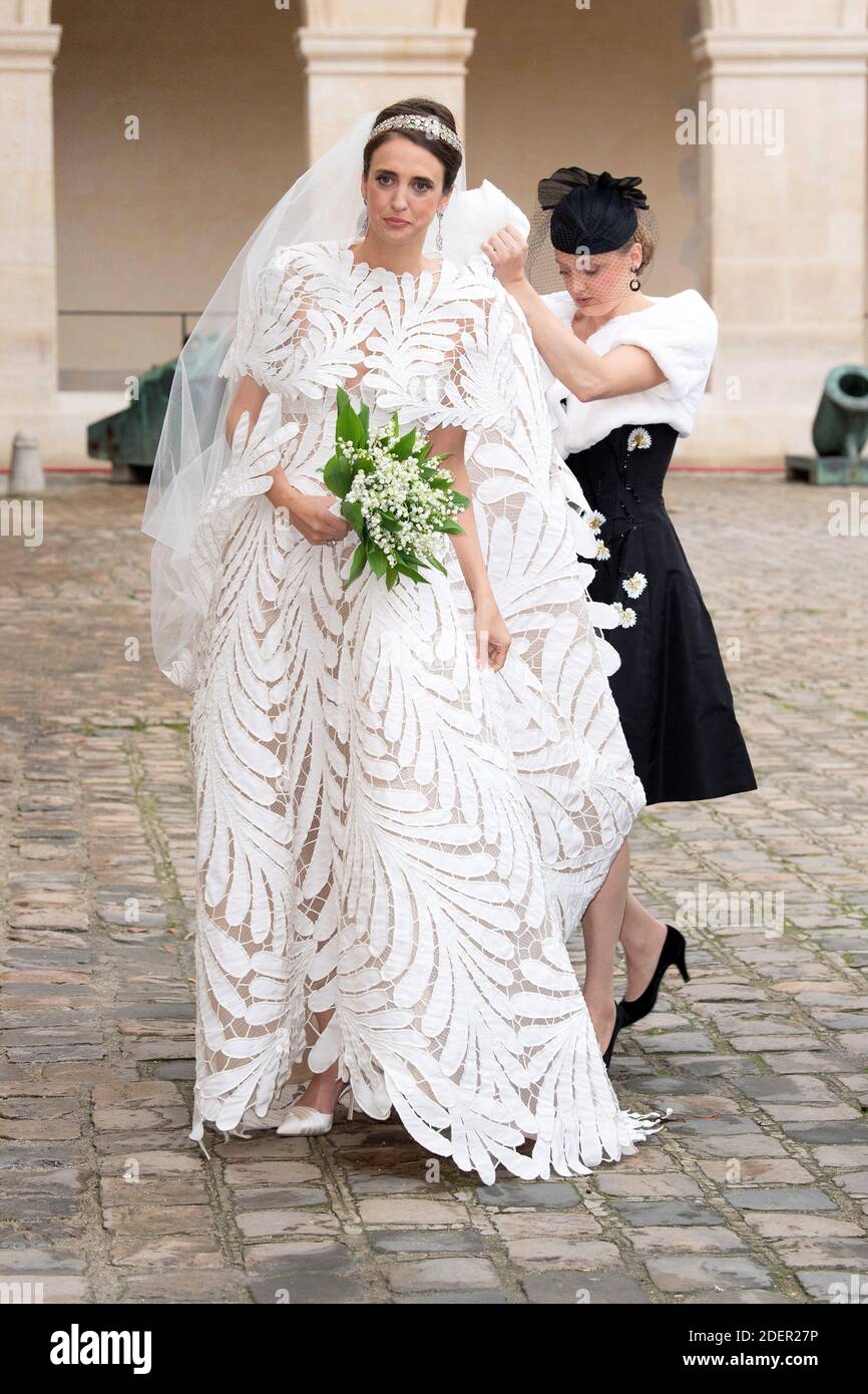 Countess Olympia Von Arco-Zinneberg attends her Royal Wedding with ...