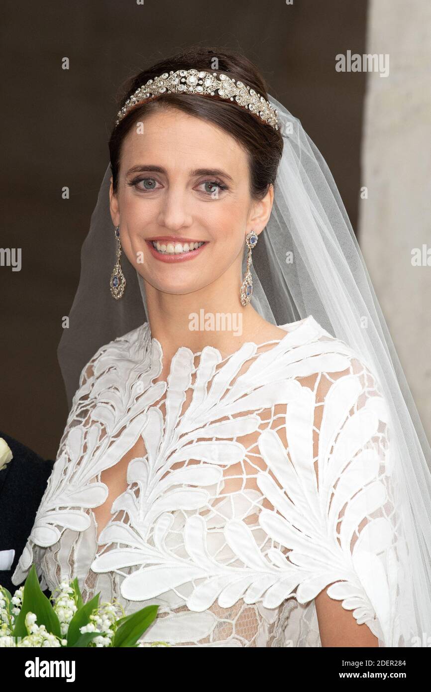 Countess Olympia Von Arco-Zinneberg attends her Royal Wedding with ...