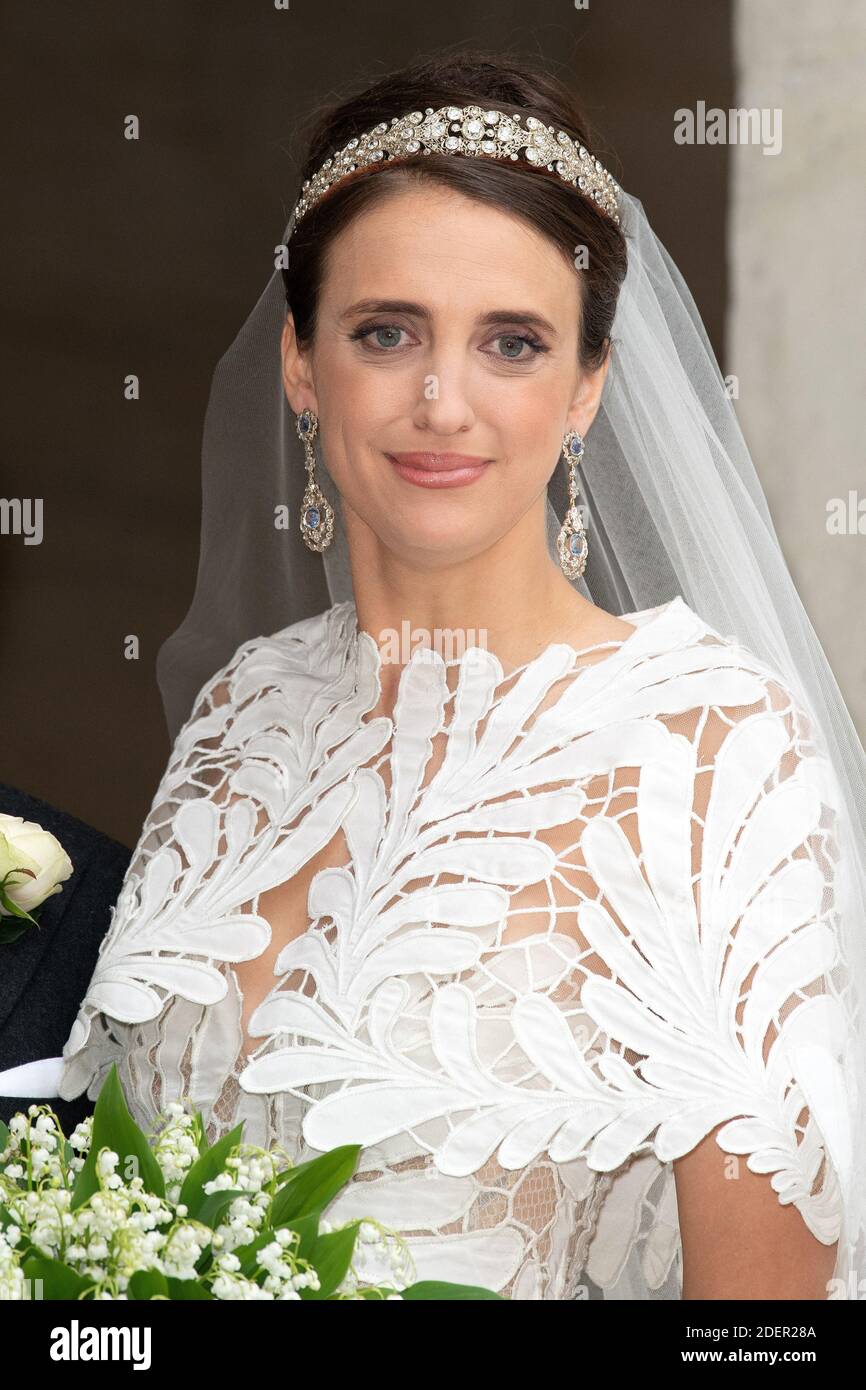 Countess Olympia Von Arco-Zinneberg attends her Royal Wedding with ...