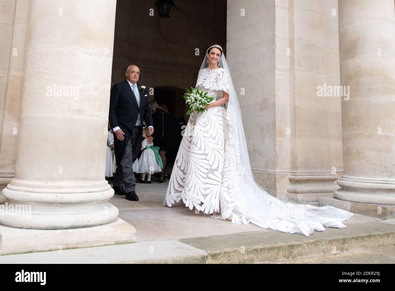 Count Riprand von Arco-Zinneberg and his daughter Countess Olympia Von ...