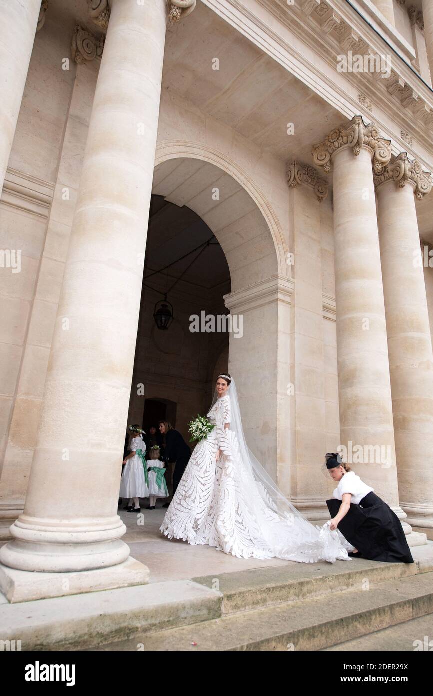 Countess Olympia Von Arco-Zinneberg attends her Royal Wedding with ...
