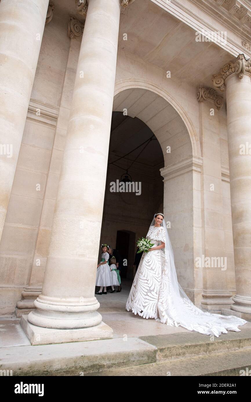 Countess Olympia Von Arco-Zinneberg attends her Royal Wedding with ...