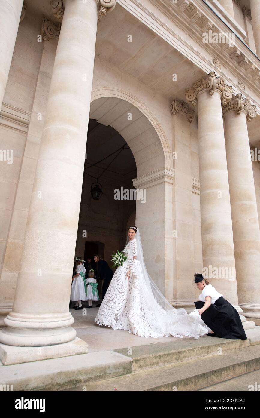 Countess Olympia Von Arco-Zinneberg attends her Royal Wedding with ...