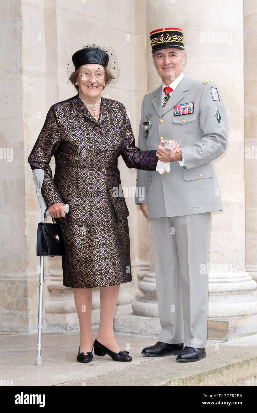 Princess Napoleon attends the Royal Wedding of Prince Jean-Christophe ...