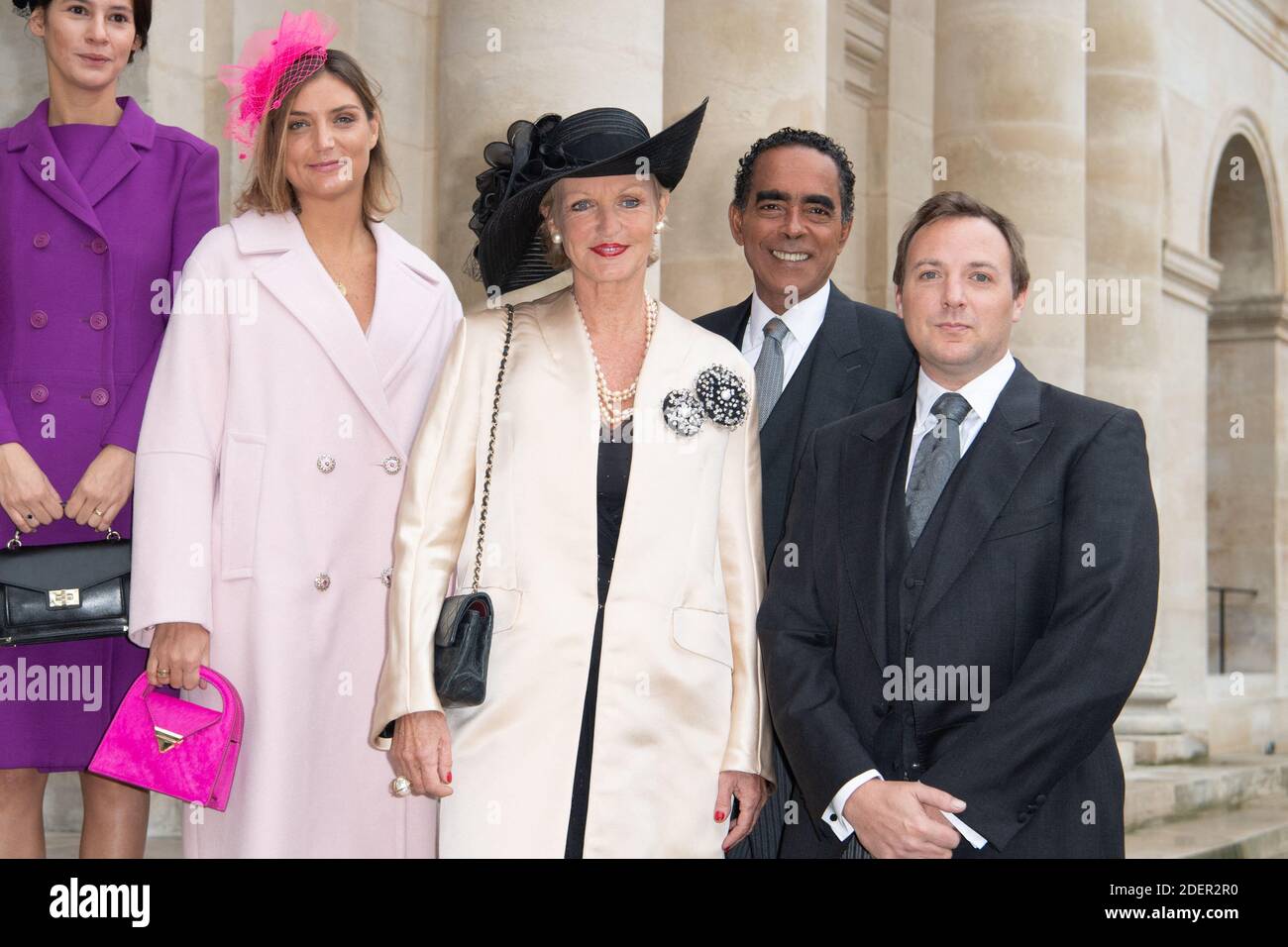 Princess Anne de Bourbon-Siciles with her son Nicolas de Bourbon ...