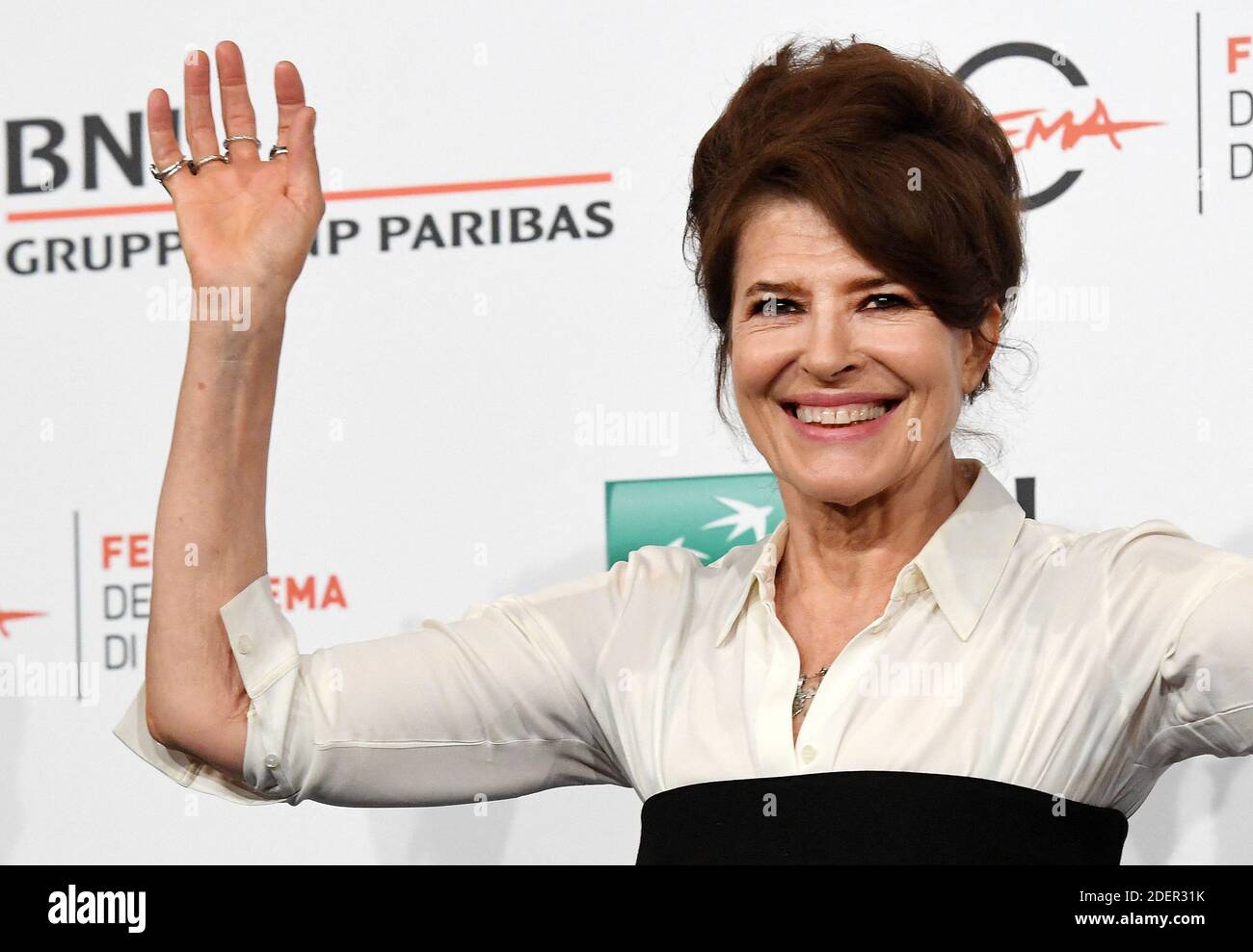 French actress Fanny Ardant attends the photocall of the movie 'La ...