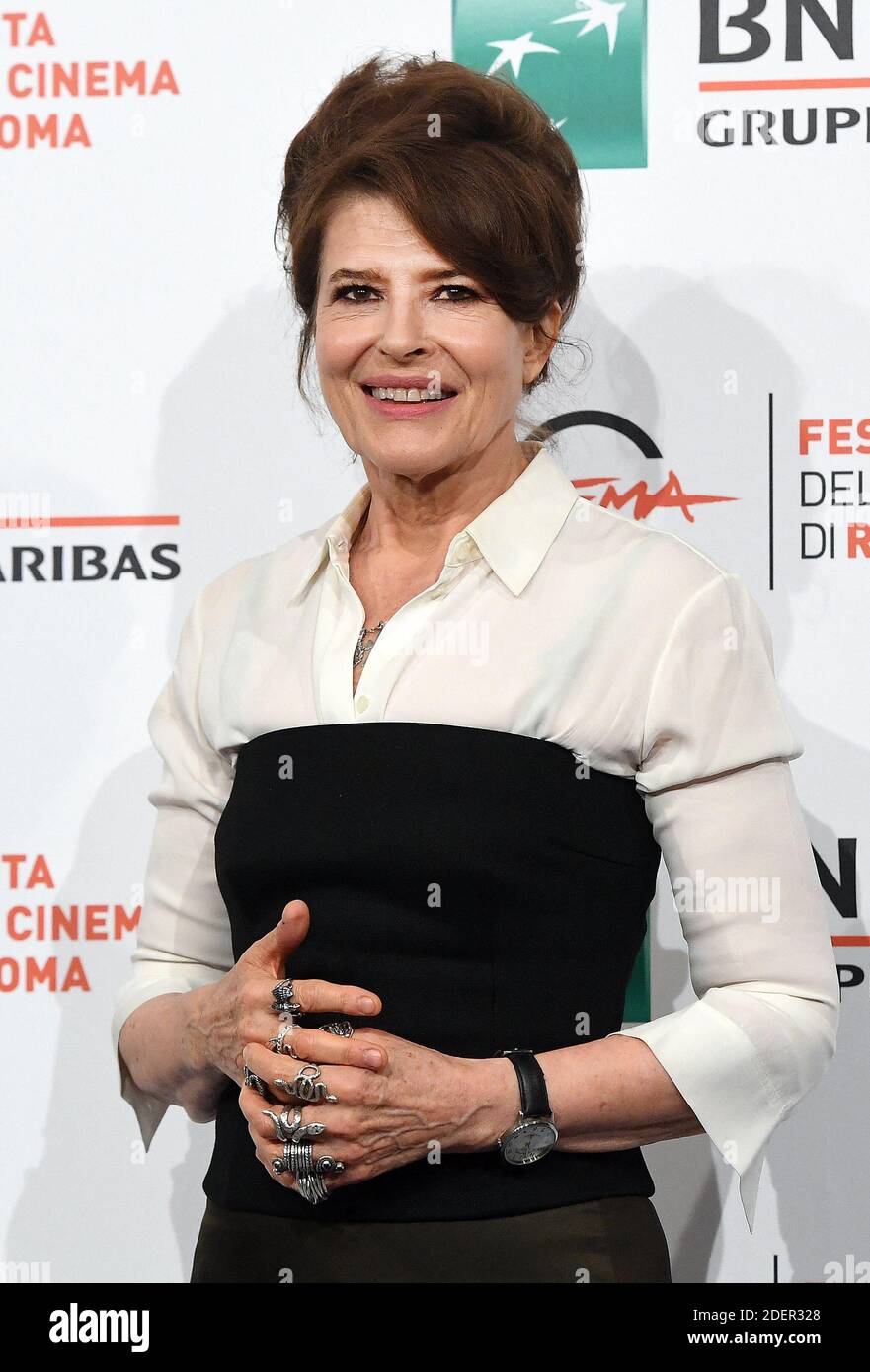 French actress Fanny Ardant attends the photocall of the movie 'La ...