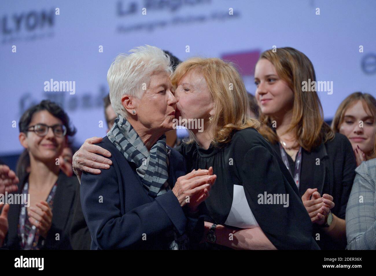 Eleanor Coppola, Aurore Clement attending the Closing Ceremony of the ...