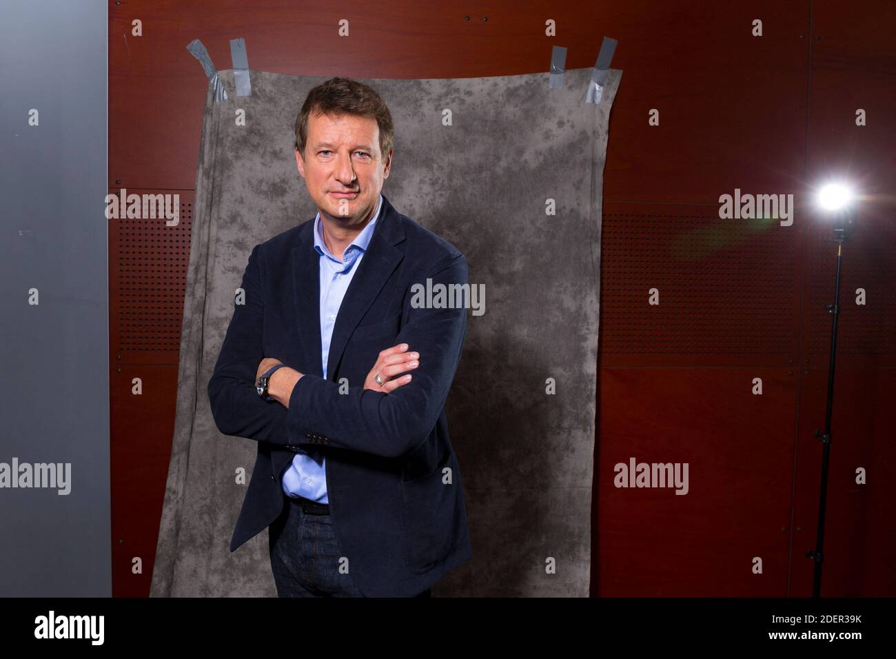 Exclusive - Yannick Jadot poses for pictures ahead of Dimanche En ...