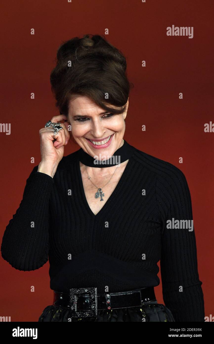 French actress Fanny Ardant attends the premiere of the movie La Belle ...