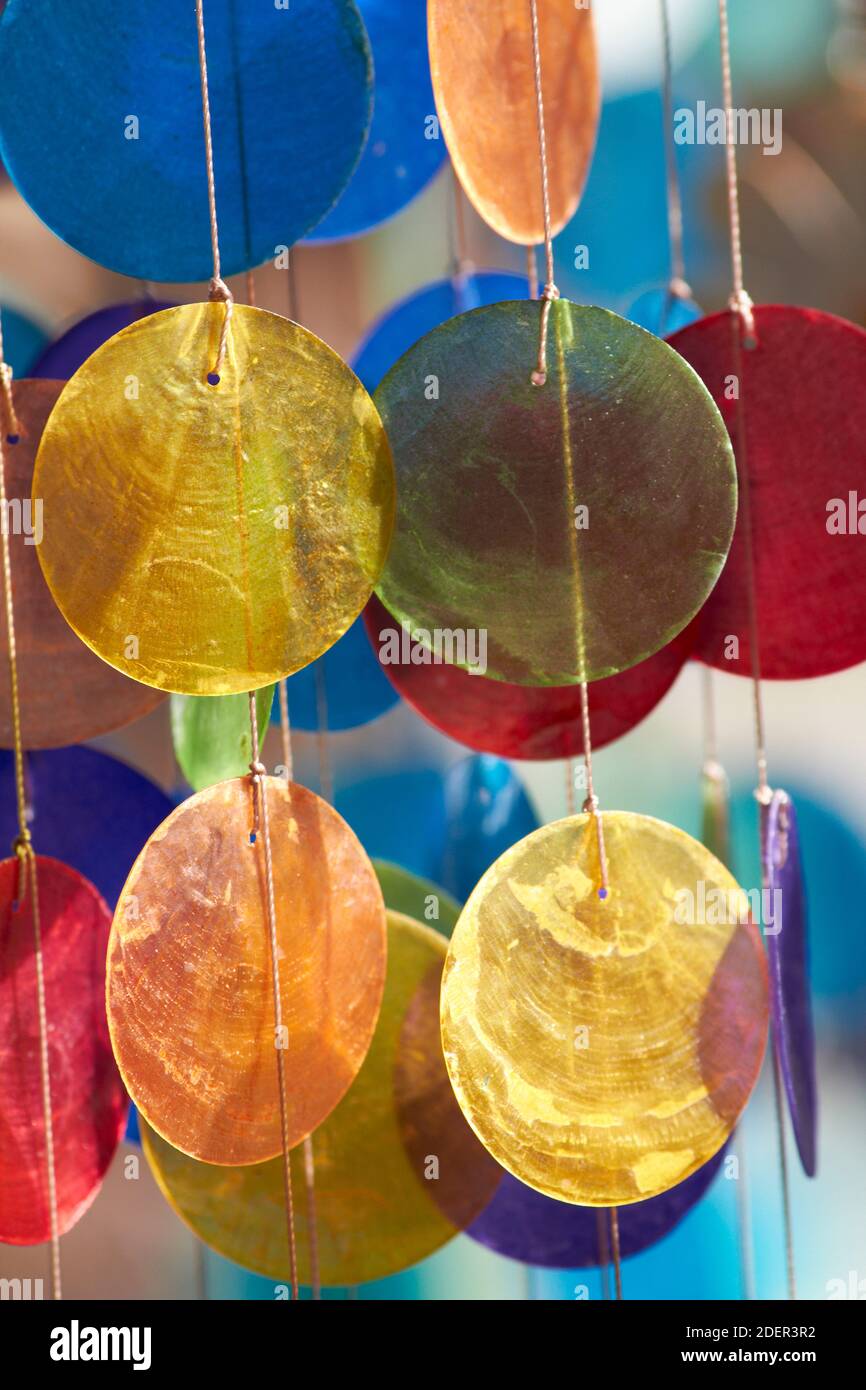 Wind chime disk hi-res stock photography and images - Alamy