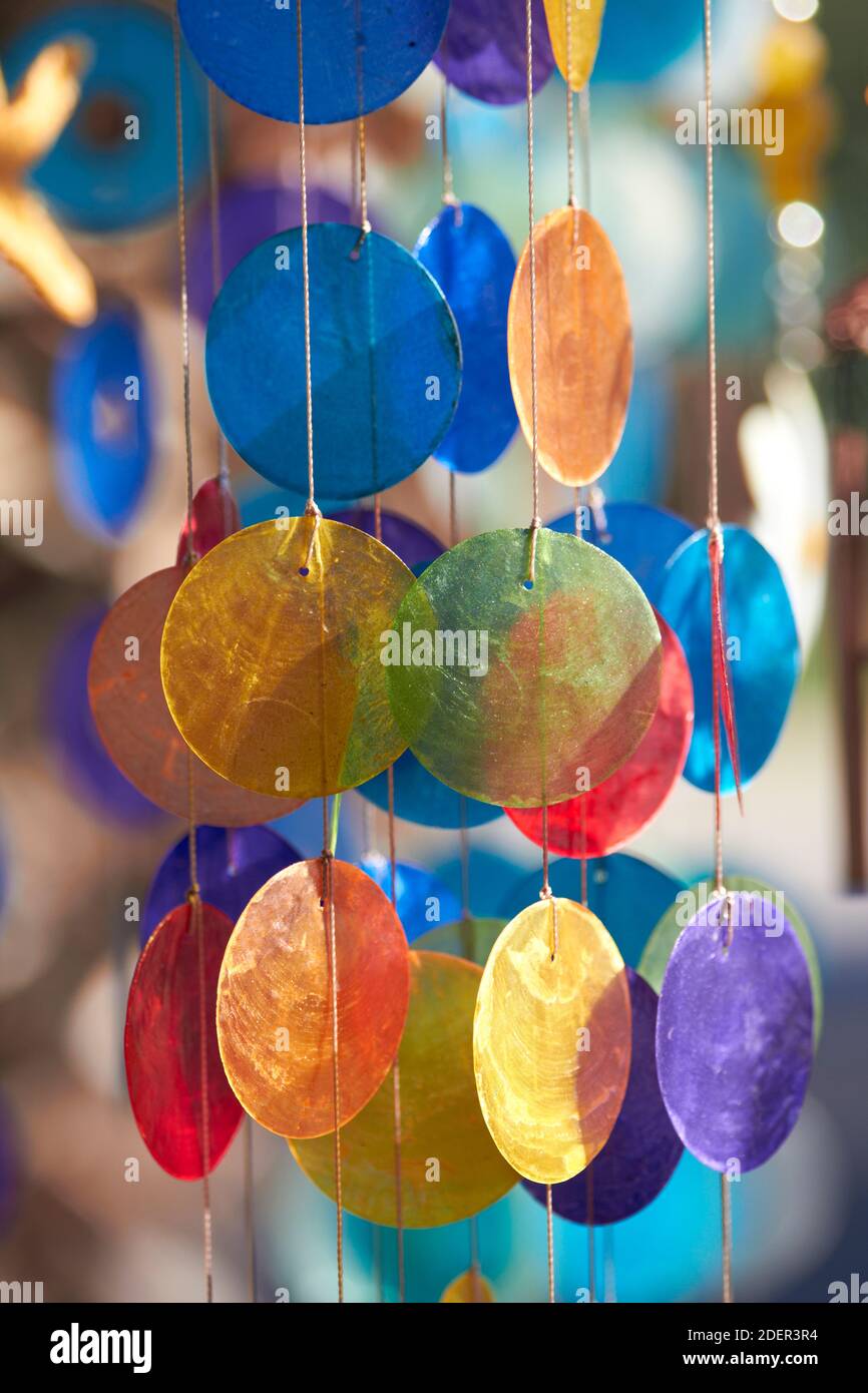 Wind chime disk hi-res stock photography and images - Alamy