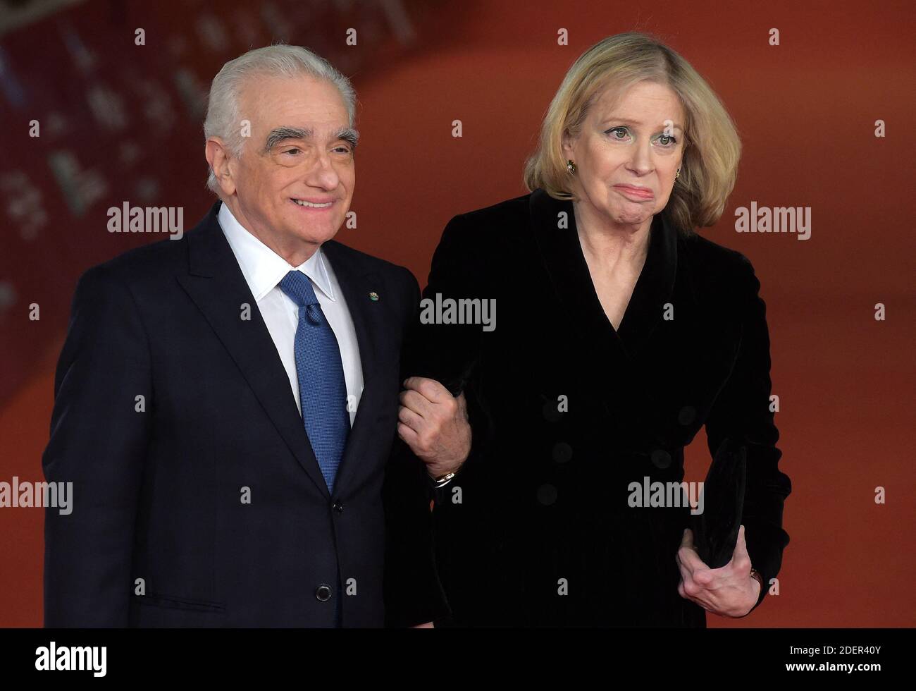 Martin Scorsese and his wife Helen Morris attend the premiere of the ...