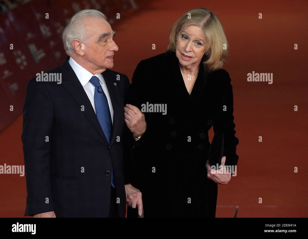 Martin Scorsese and his wife Helen Morris attend the premiere of the ...
