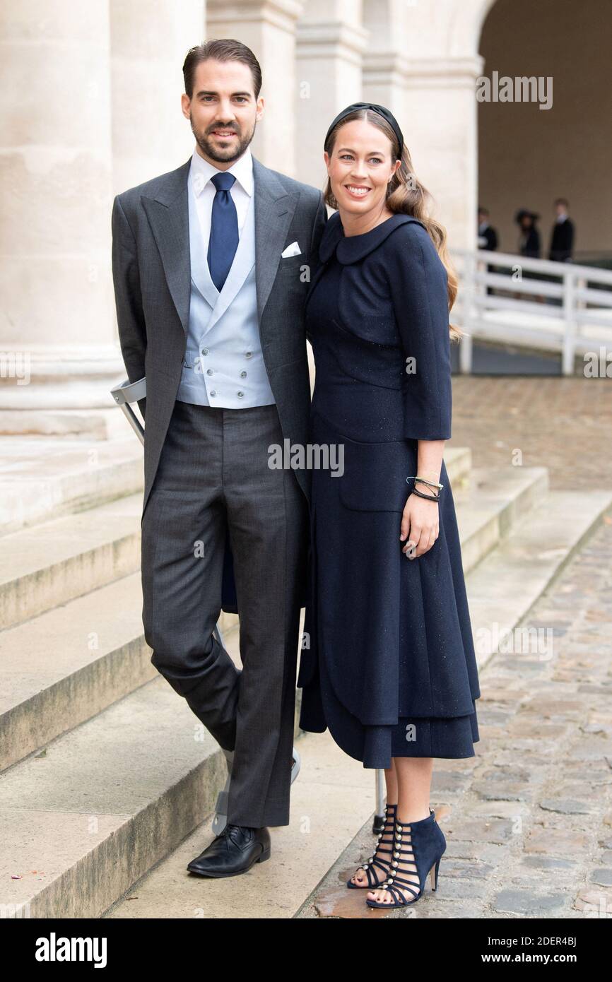 Prince Philippos of Greek and his fiancee Nina Flohn attend the Royal ...
