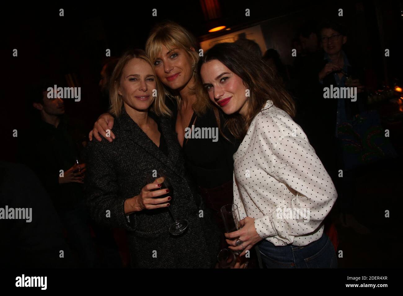 Pascale Arbillot, Mathilde Bisson et Claire Morin lors de l'After Party ...
