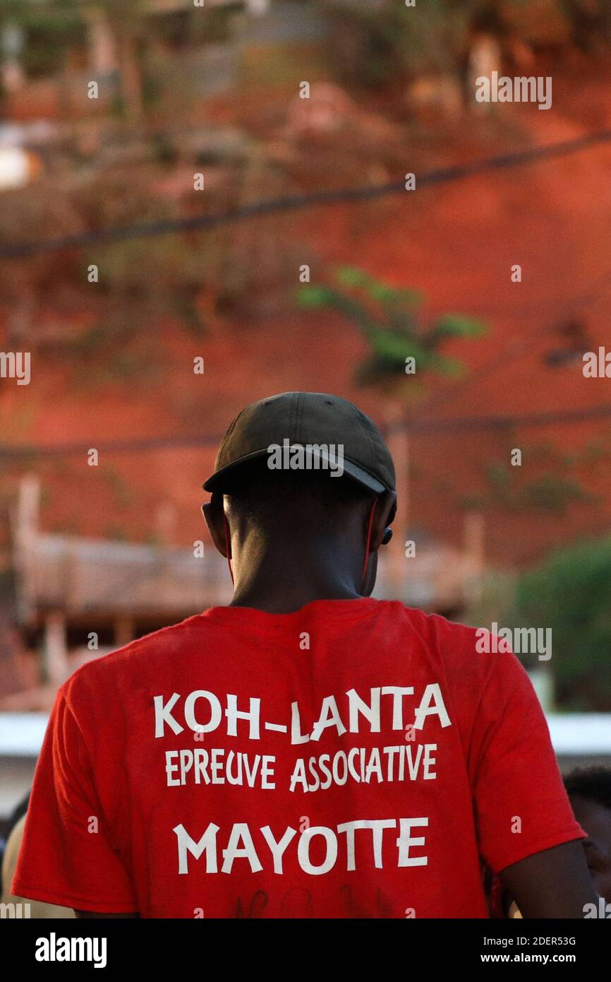 Atmosphere during the visit of the French President in the French ...