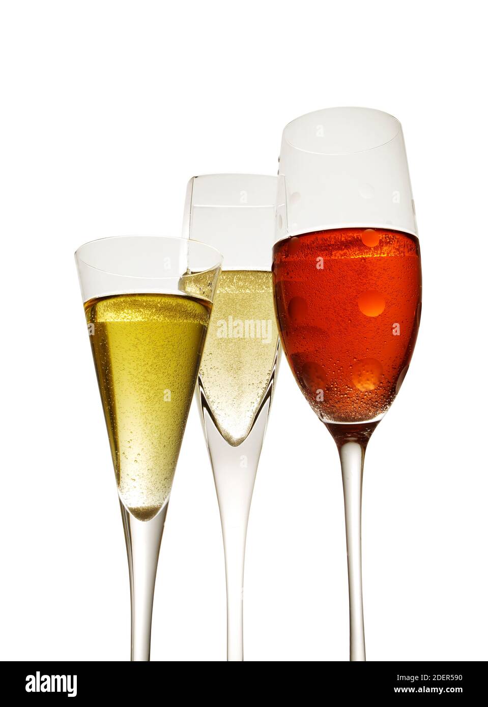 assorted wine and champagne glasses Stock Photo - Alamy