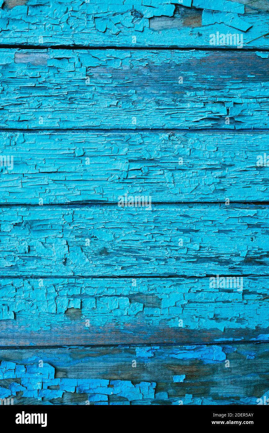 Wooden background dark blue color, wood texture, old painted wall Stock ...