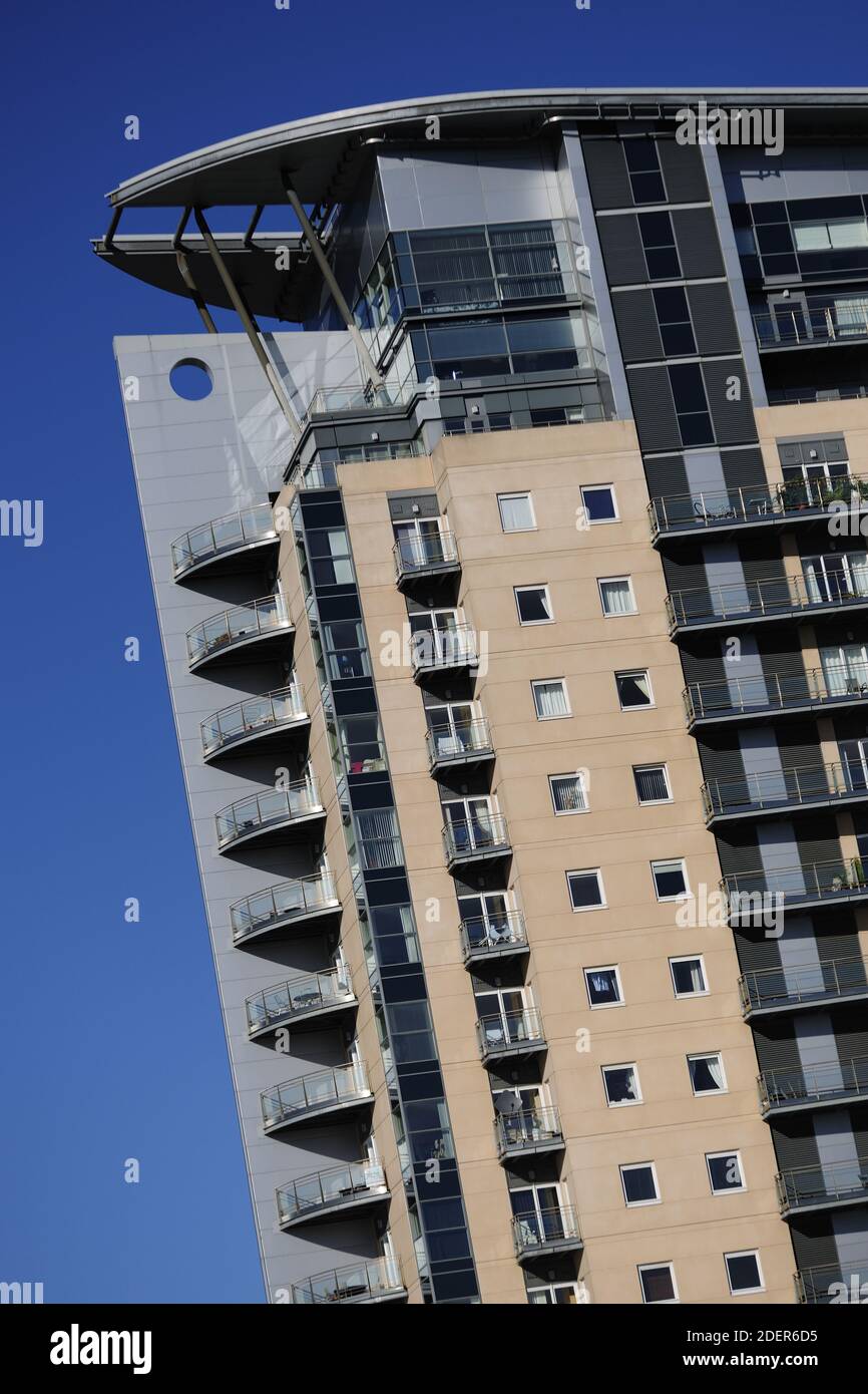 Modern Architecture Manchester Stock Photo - Alamy