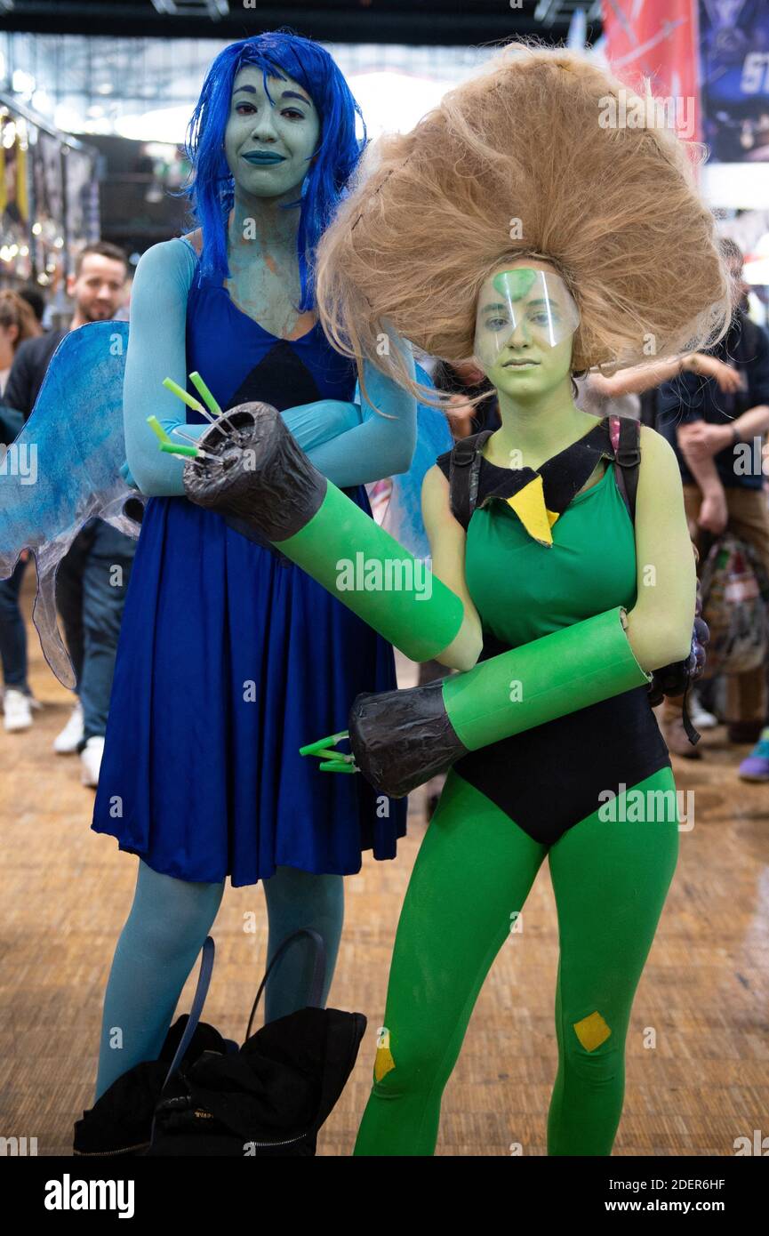 A cosplayer attending the Comic Con Paris 2019 at the Grande Halle de ...