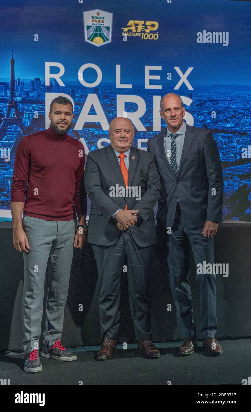 OPENING PARTY, drawing of the Paris Rolex Master 2019, at the BRIDGE ...