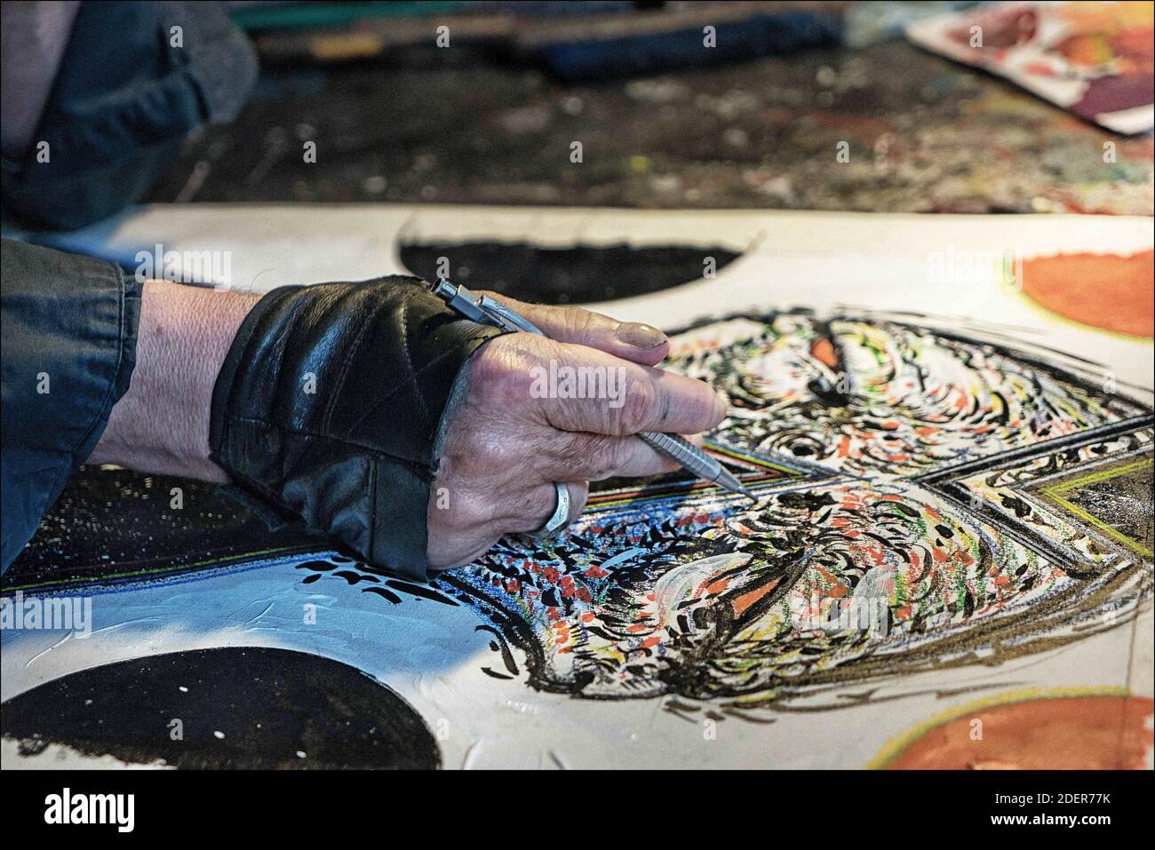 French comics artist and creator, and innovator in visual design ...