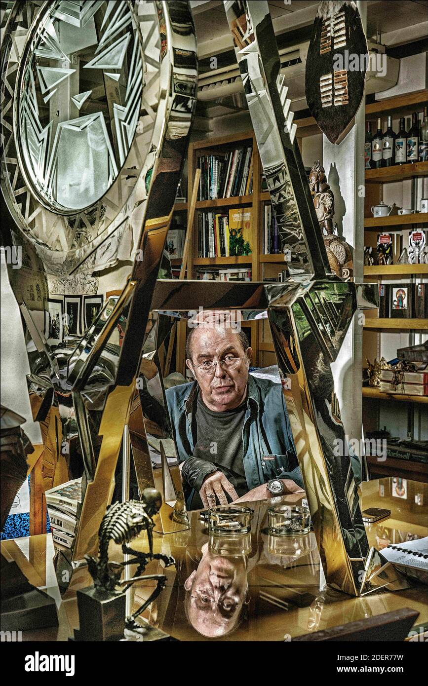 French comics artist and creator, and innovator in visual design ...