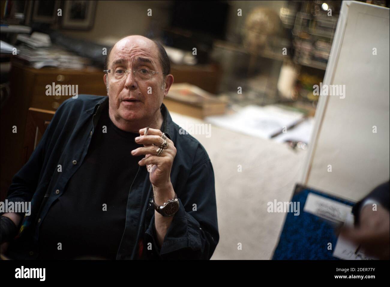 French comics artist and creator, and innovator in visual design ...