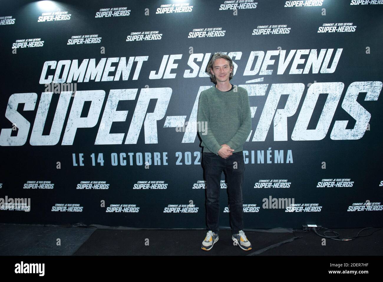 Swann Arlaud attending the Comment Je Suis Devenu Super Heros Premiere as part of the Comic Con ...