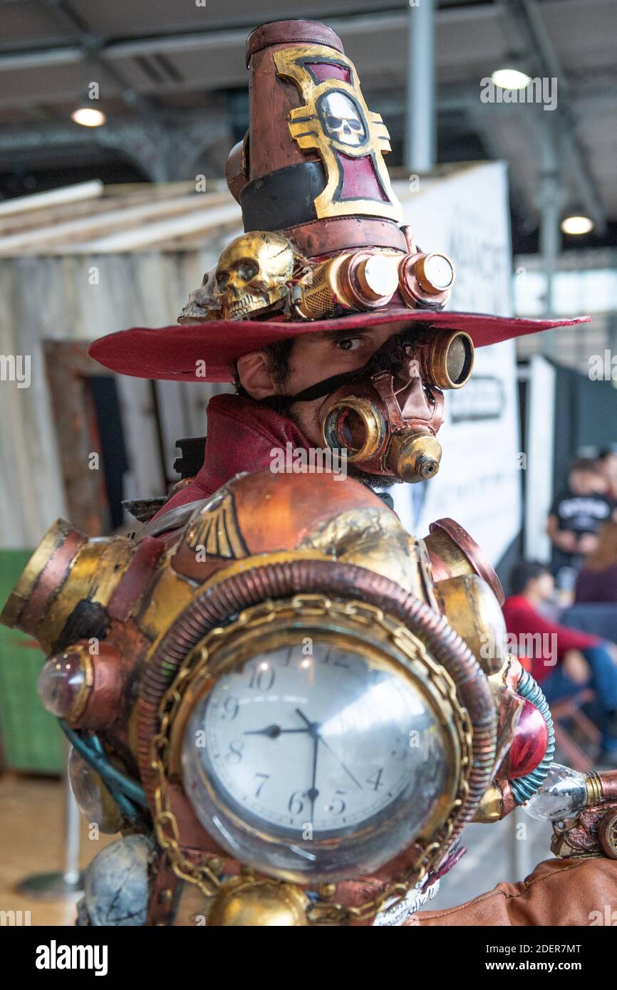A cosplayer attending the Comic Con Paris 2019 at the Grande Halle de ...