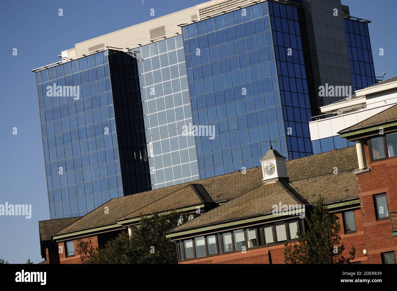 Modern Architecture Manchester Stock Photo - Alamy