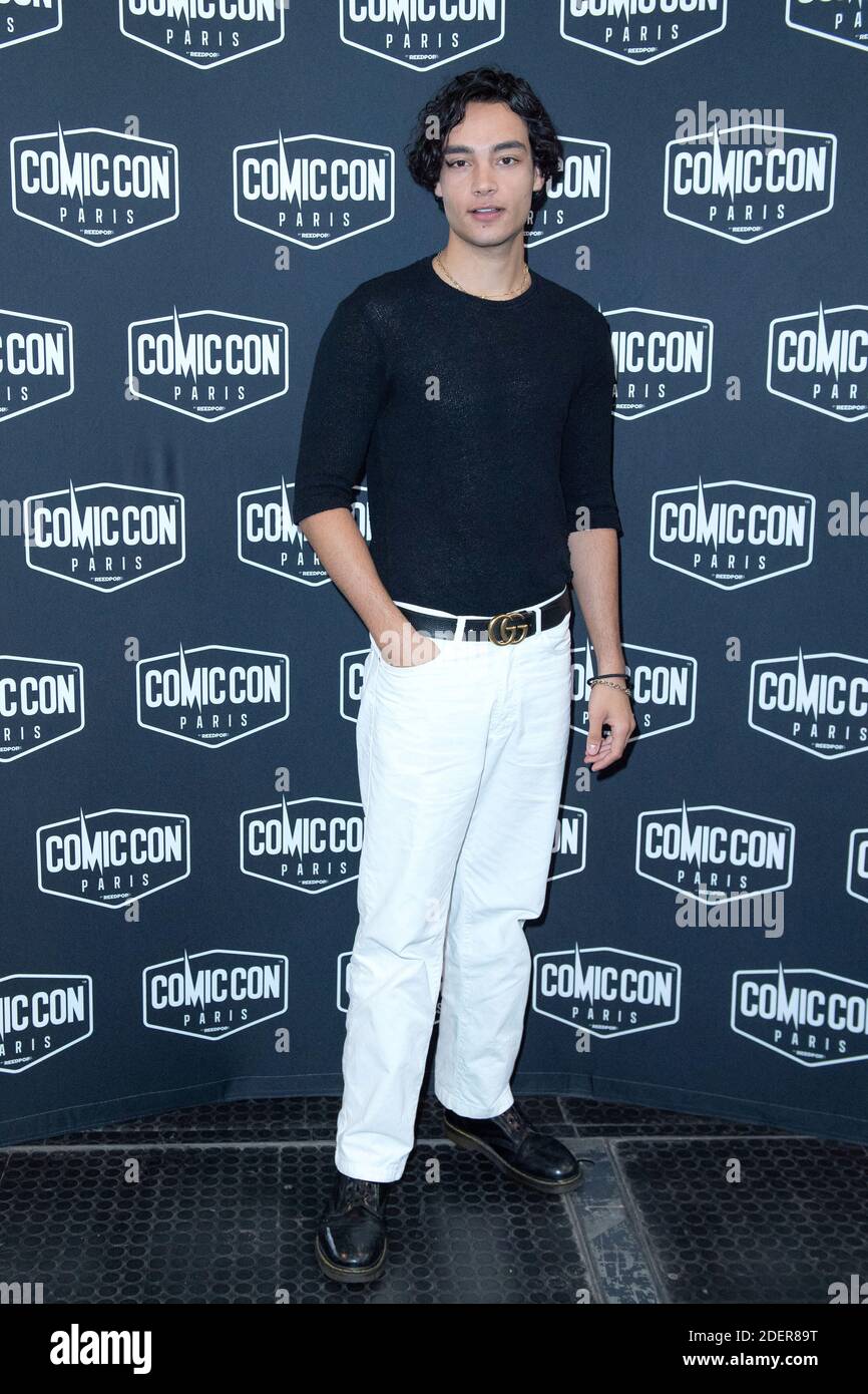 Evan Evagora attending the Comic Con Paris 2019 at the Grande Halle de ...