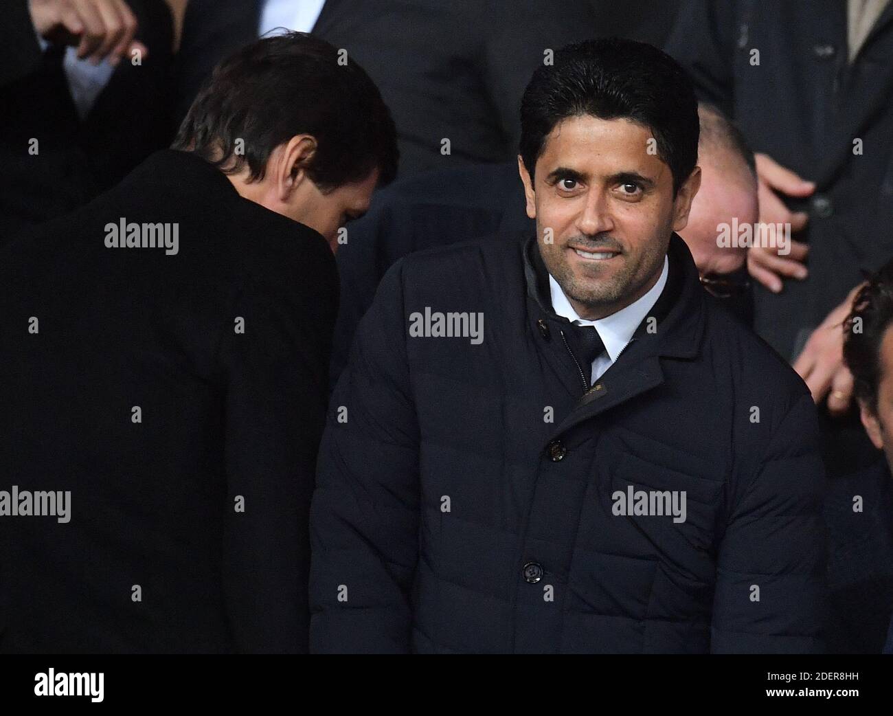 PSG president Nasser Al-Khelaifi attending the Ligue 1 Paris Saint ...