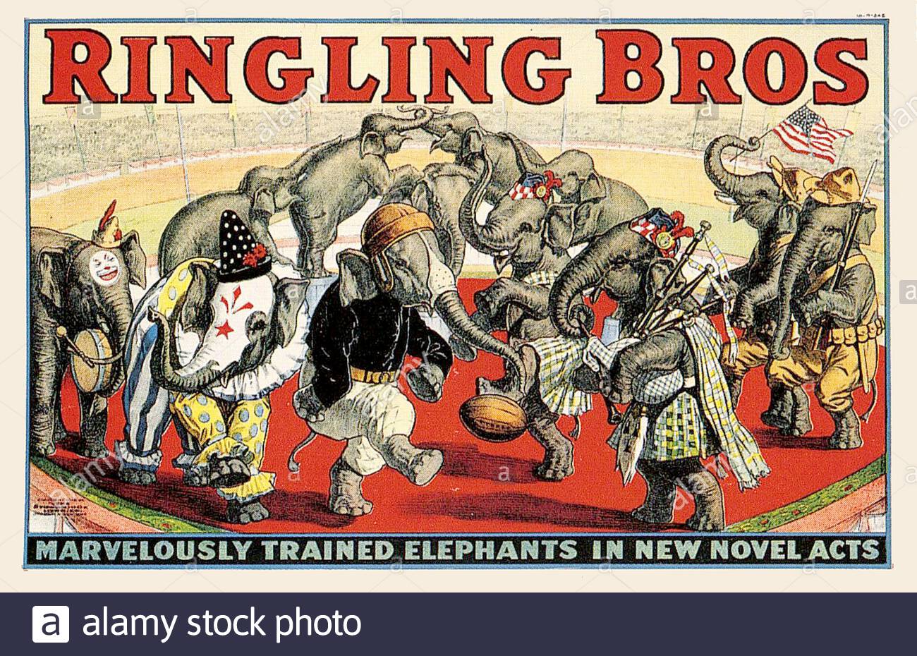 Ringling Bros Elephants High Resolution Stock Photography and Images ...