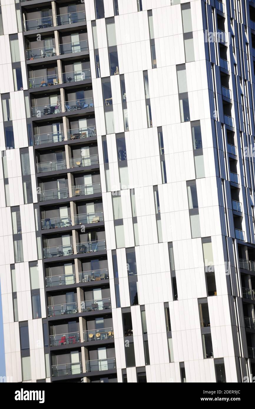 Modern Architecture Manchester Stock Photo - Alamy