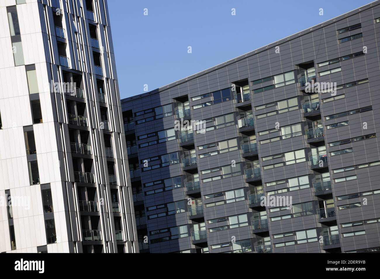 Modern Architecture Manchester Stock Photo - Alamy